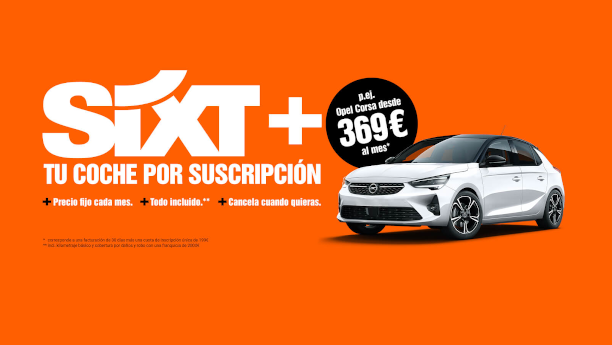 SIXT presenta su nuevo servicio de movilidad: el coche por suscripción ...